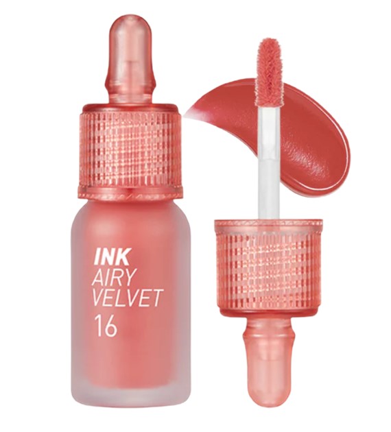 Peripera Pomadka w płynie Ink Airy Velvet 16 Favorite Orange Pink - 4 g ... Peripera Pomadka w płynie Ink Airy Velvet 16 Favorite Orange Pink - 4 g ...
